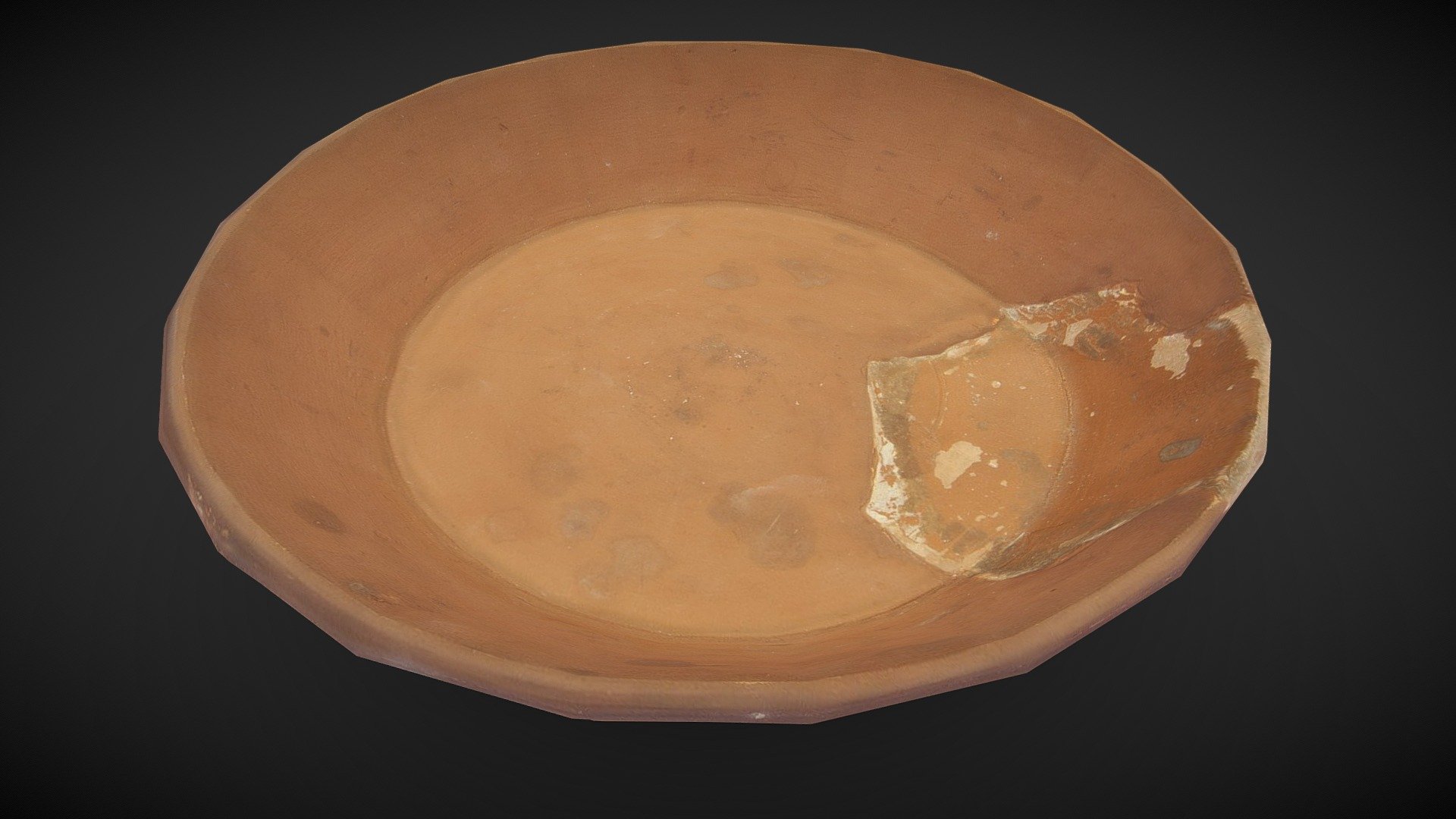 Samian Platter, Balmuildy, Antonine Wall - 3D model by Historic ...