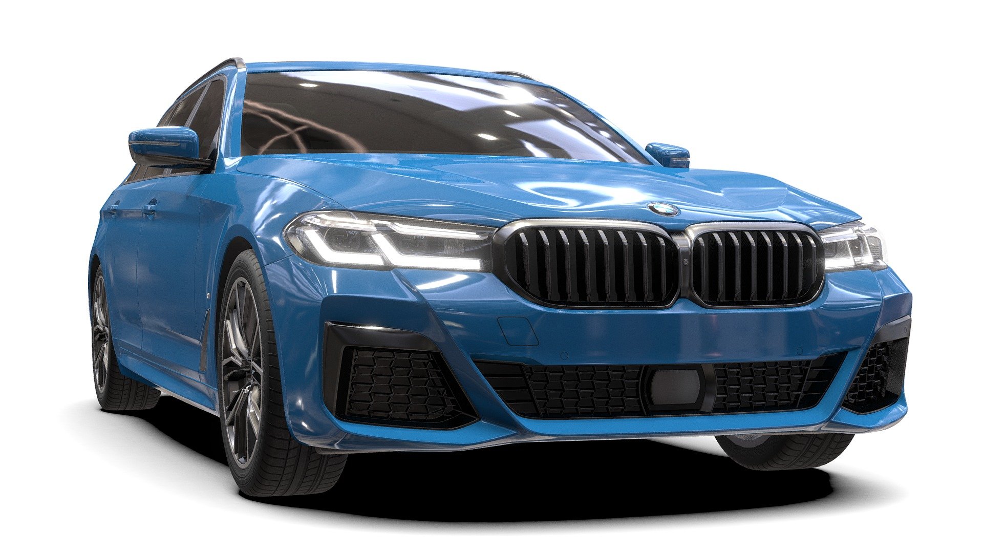 BMW 5er Touring G31 M pack 2021 - 3D model by autoactiva [c856dfb ...