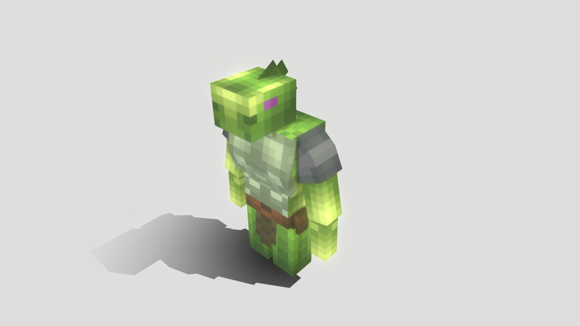 Lizard Knight - minecraft - Download Free 3D model by !RadHer (@radher ...