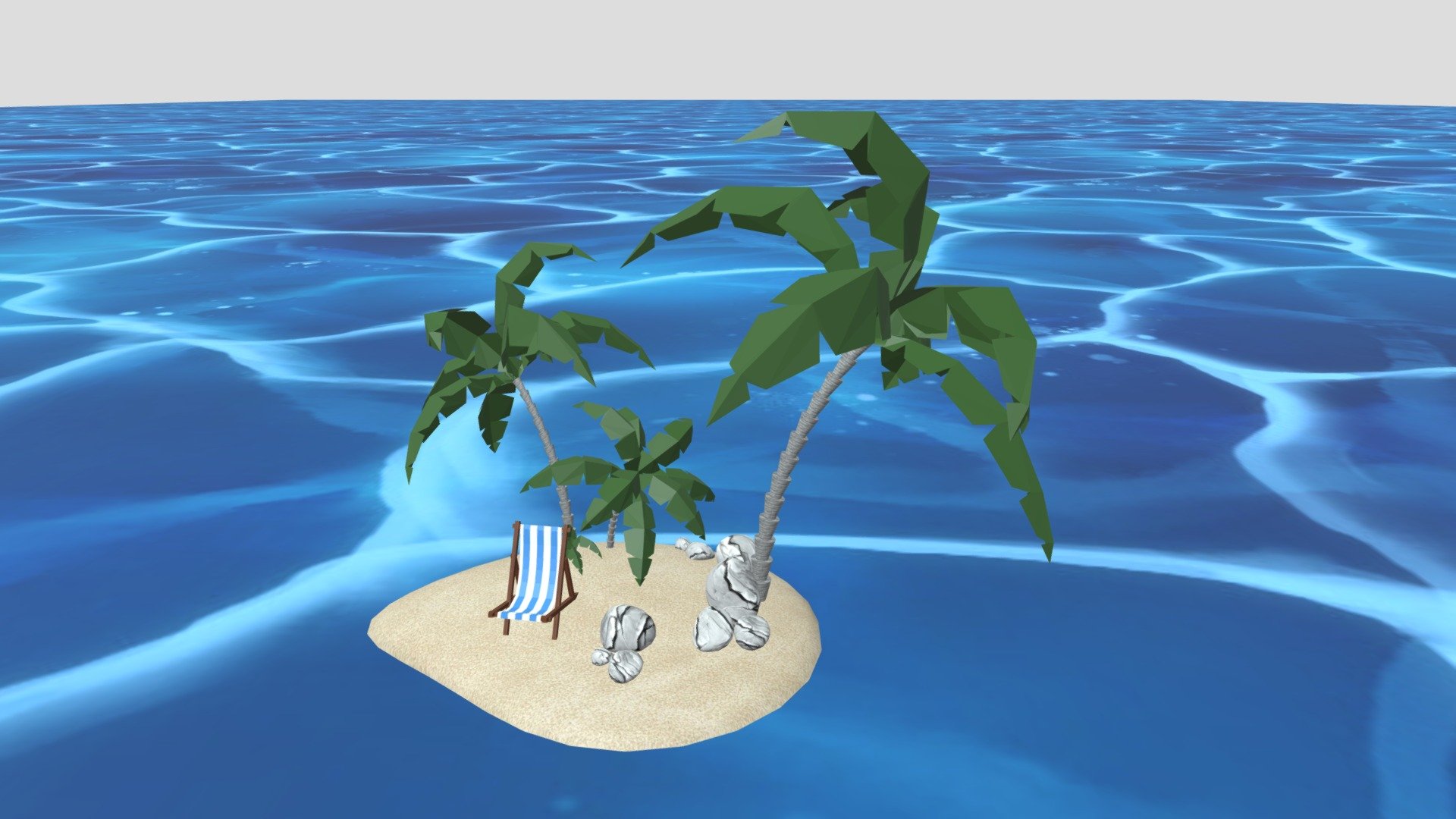 my island - 3D model by kristina (@agapova.kristina) [c858690] - Sketchfab