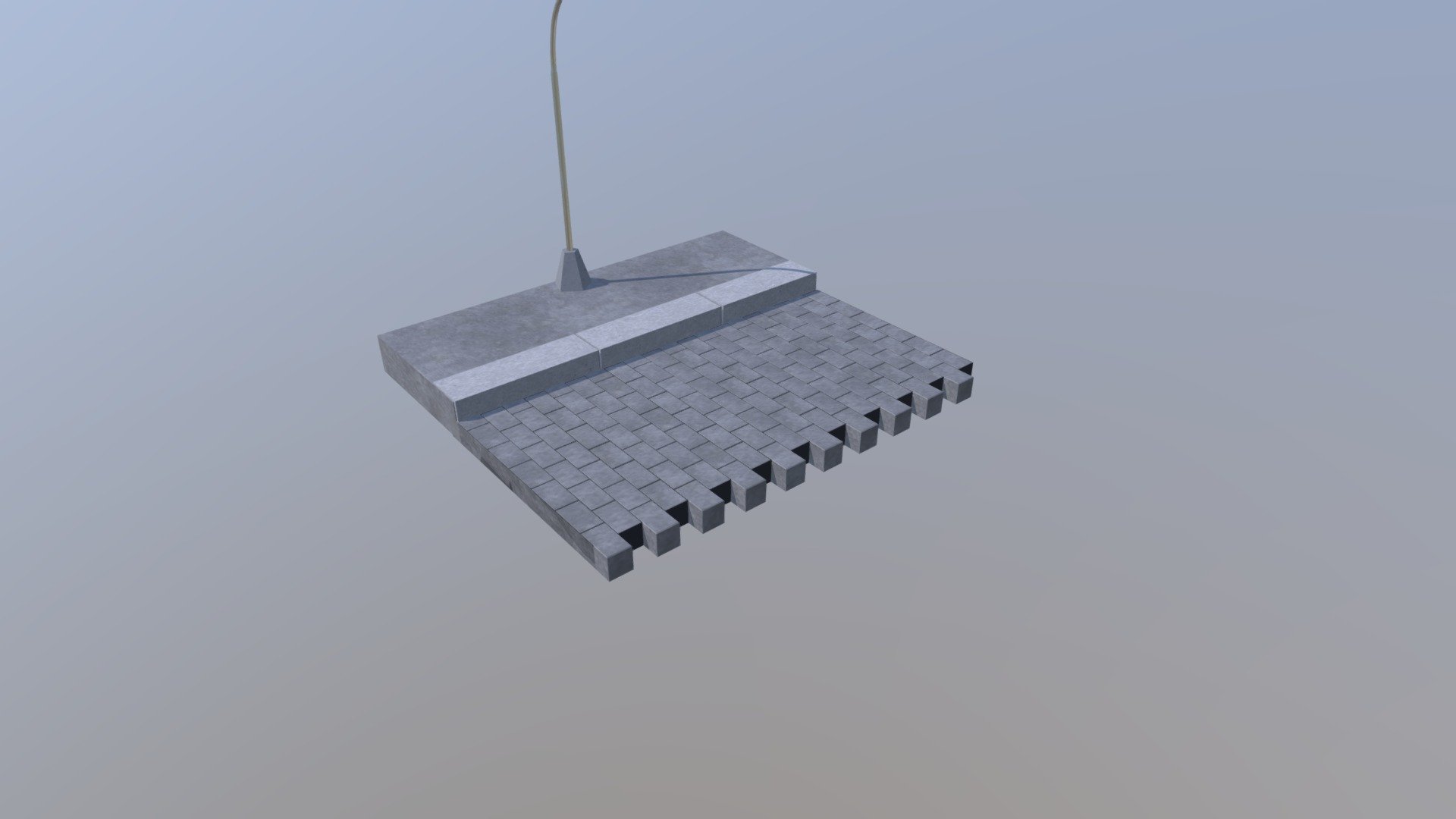Modular streetpiece - 3D model by Oskar3d [c8594c6] - Sketchfab