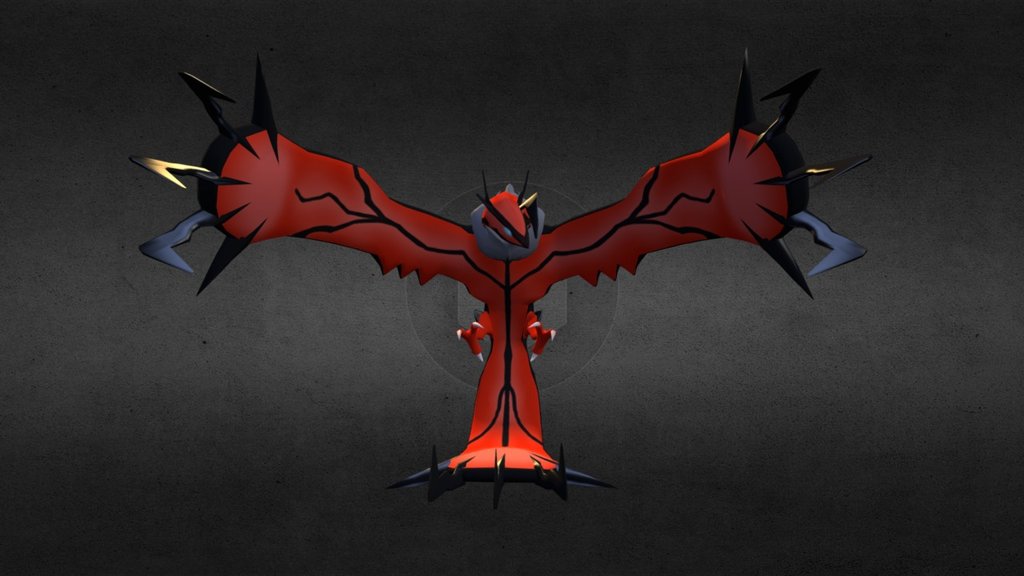 Yveltal - 3D model by Samii 3D (@samiika) [c859a1f] - Sketchfab