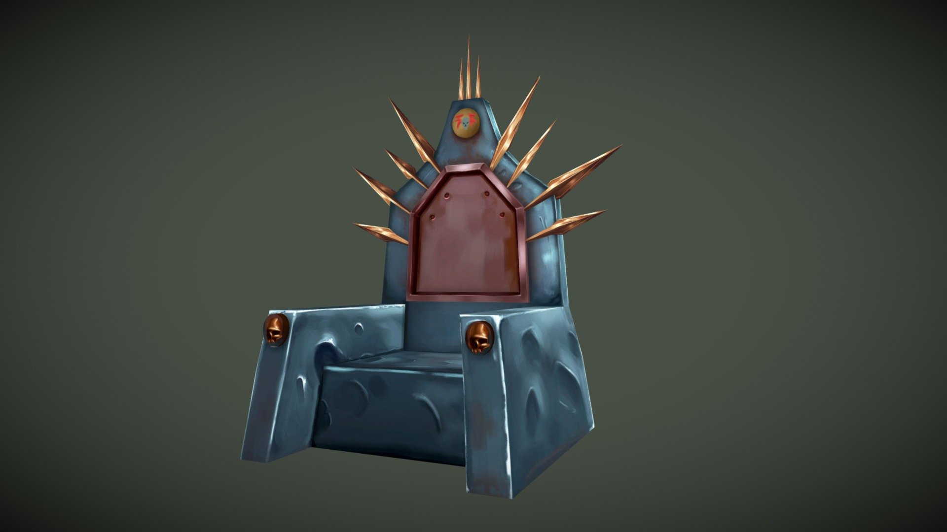Warhammer 40K Throne - 3D model by CrowFeathers [c85b0e7] - Sketchfab