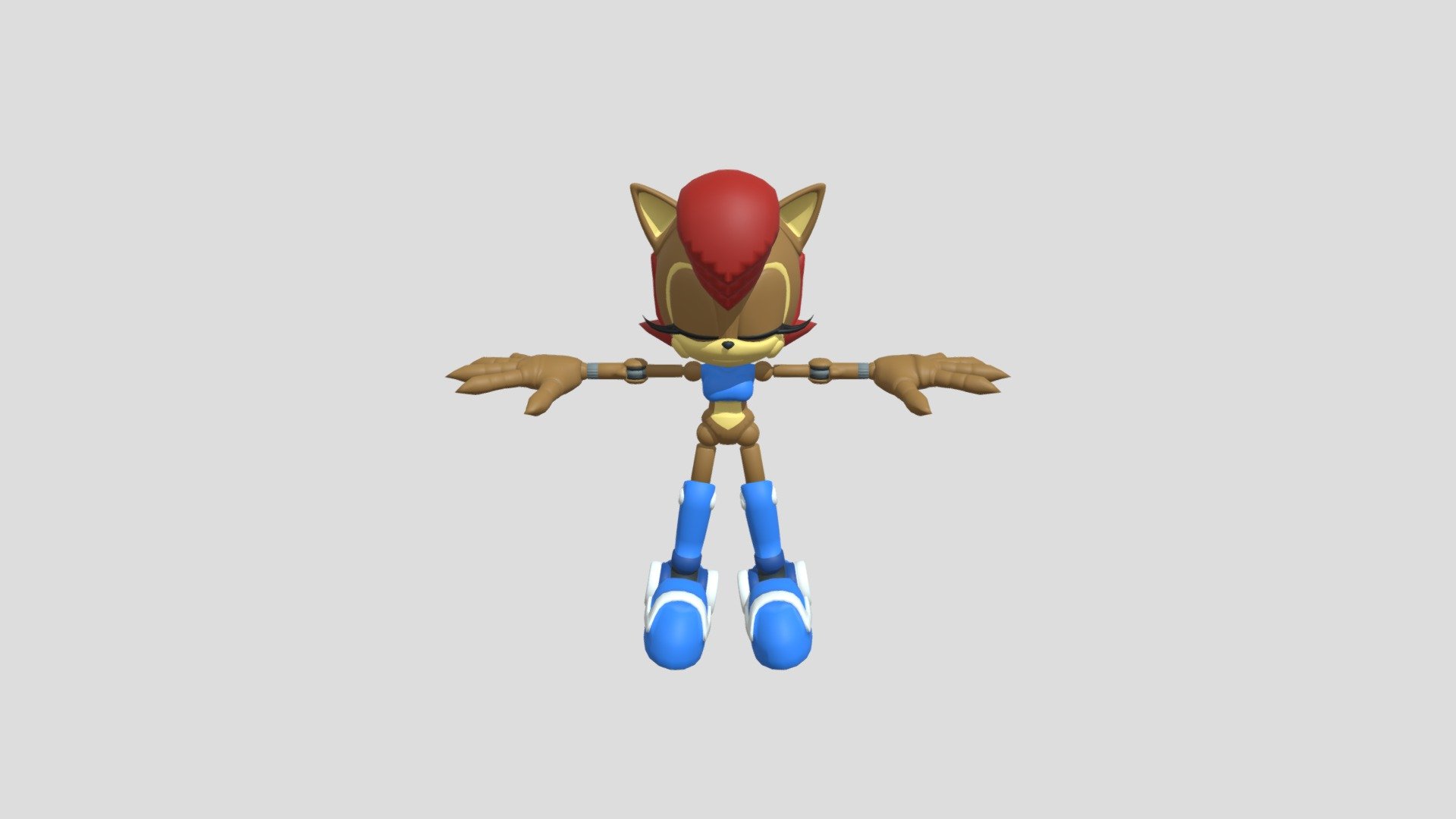 Mecha Sally - Download Free 3D model by theamazingdonovan207 [c85b14b ...