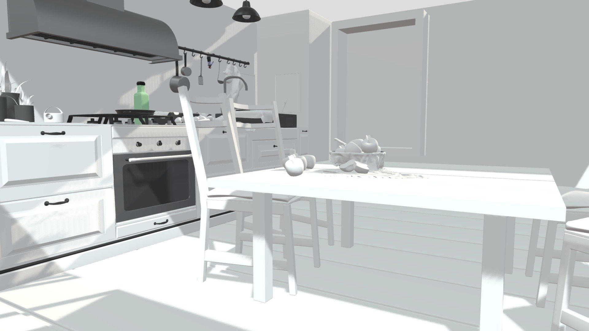 Kitchen using IKEA assets - 3D model by Blue-Evolution-Studio [c85bfd9] - Sketchfab