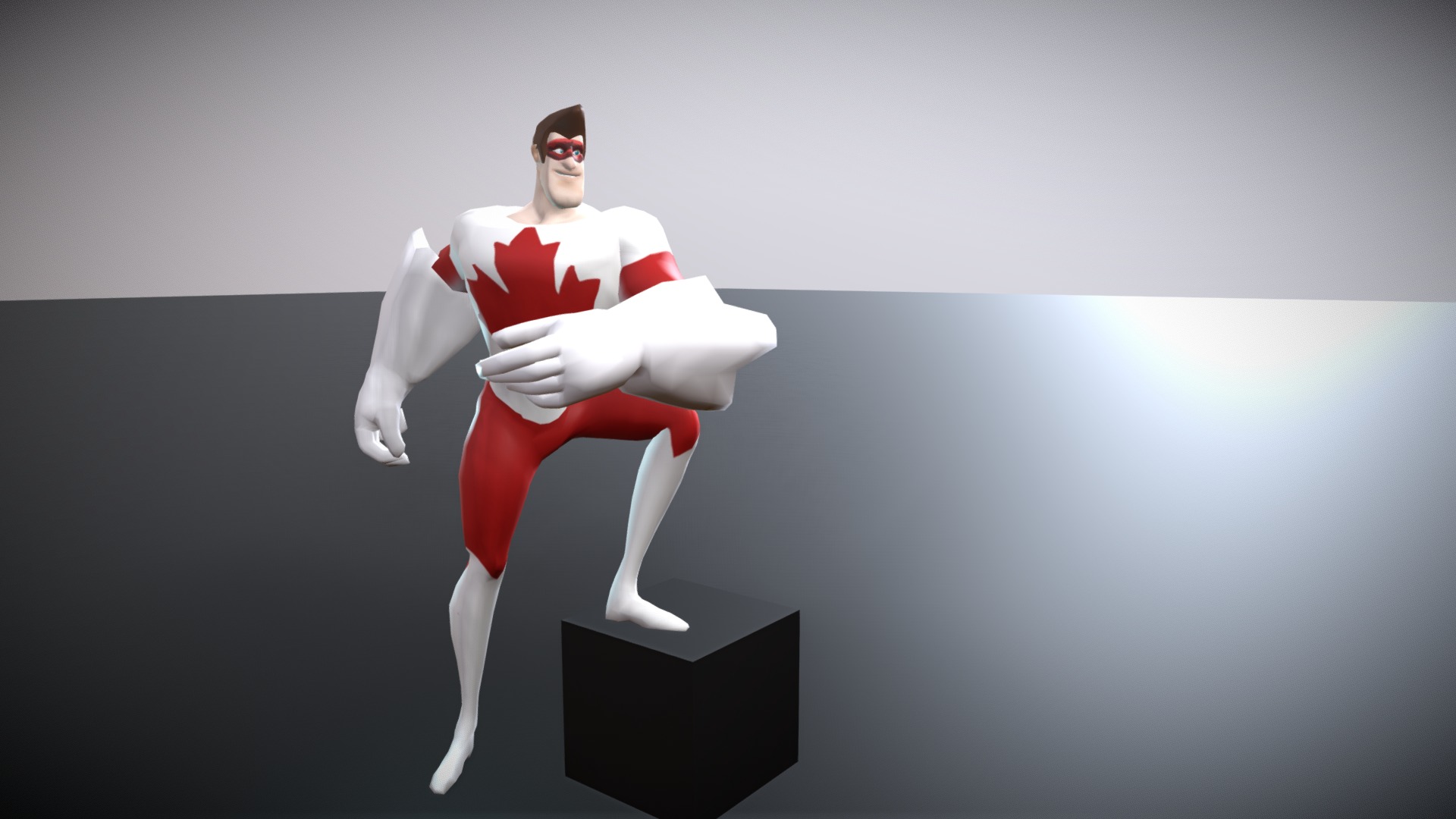Triumphant Chad - Download Free 3D model by JossUOIT [c85e779] - Sketchfab