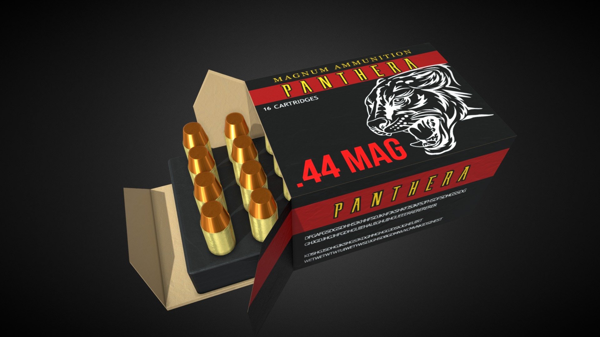 Magnum Ammo Box (game-ready) - Download Free 3D model by jsandwich96 ...
