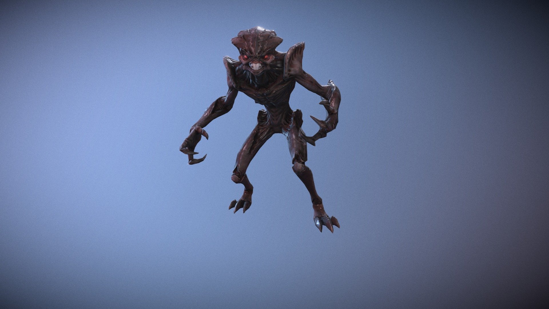 Alien Assassin - 3D model by polygonmaker [c85eef9] - Sketchfab