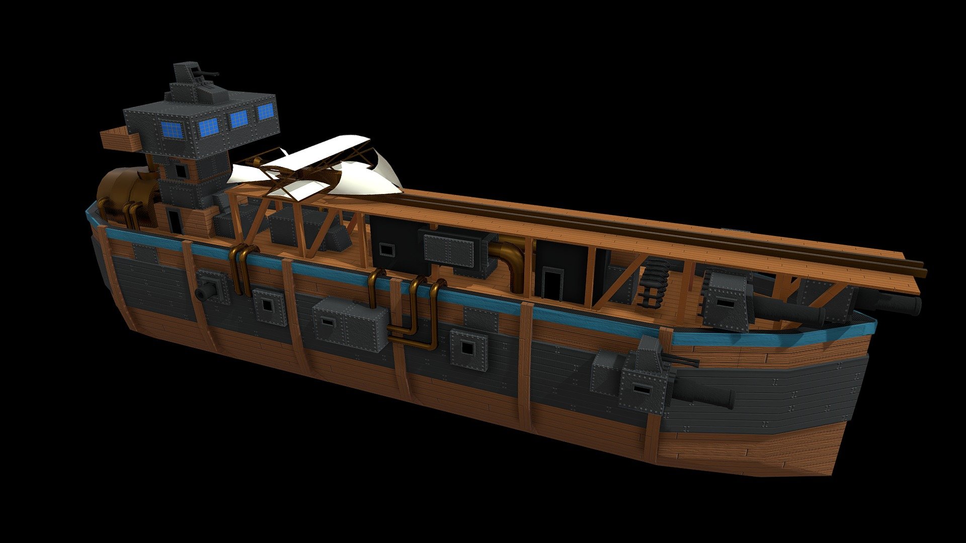 Pathfinder war ship - Buy Royalty Free 3D model by Randall_3D [c85fc78 ...