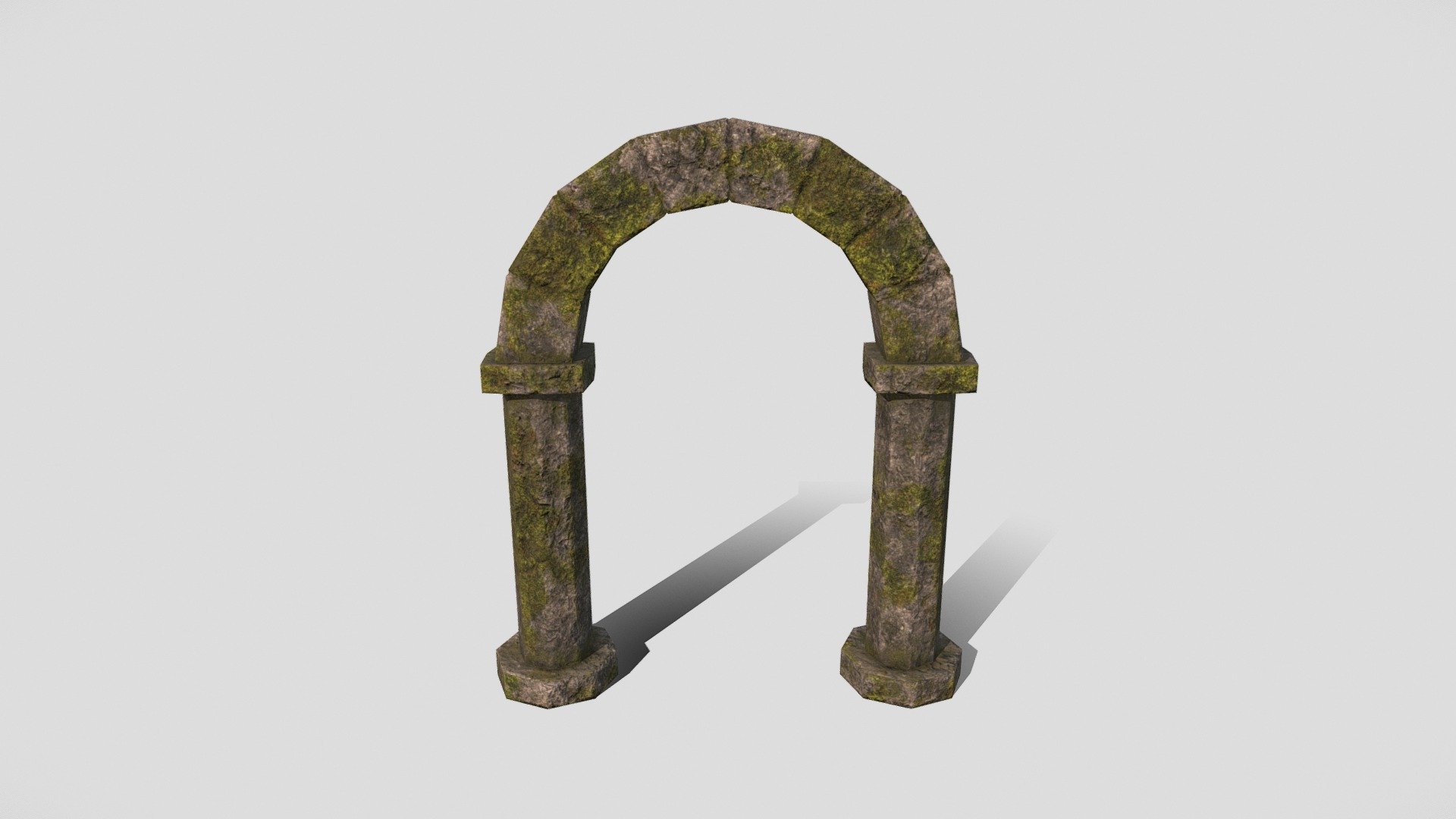 Low poly arch - 3D model by centria_anttonip [c8602ee] - Sketchfab