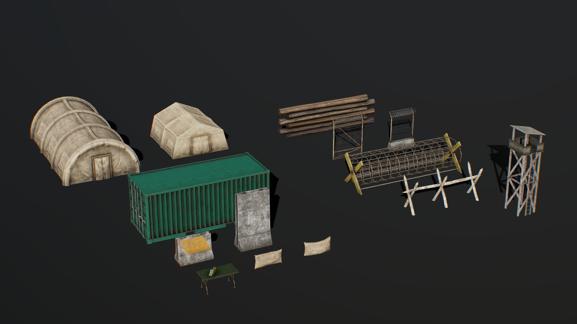 Training Camp by mkaplunow - Buy Royalty Free 3D model by Mike Caplano ...