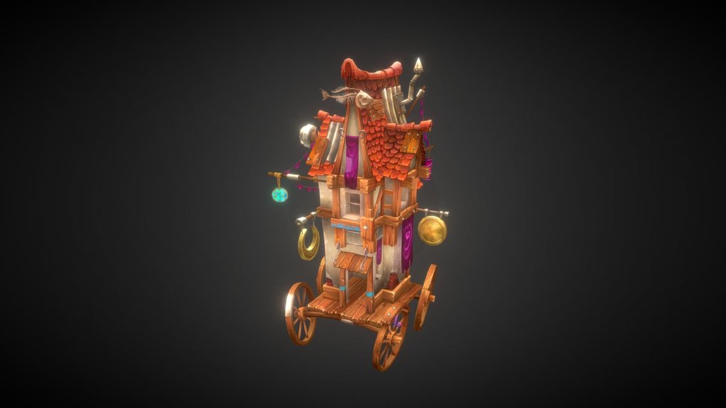 One House - 3D model by kentse [c8622c7] - Sketchfab