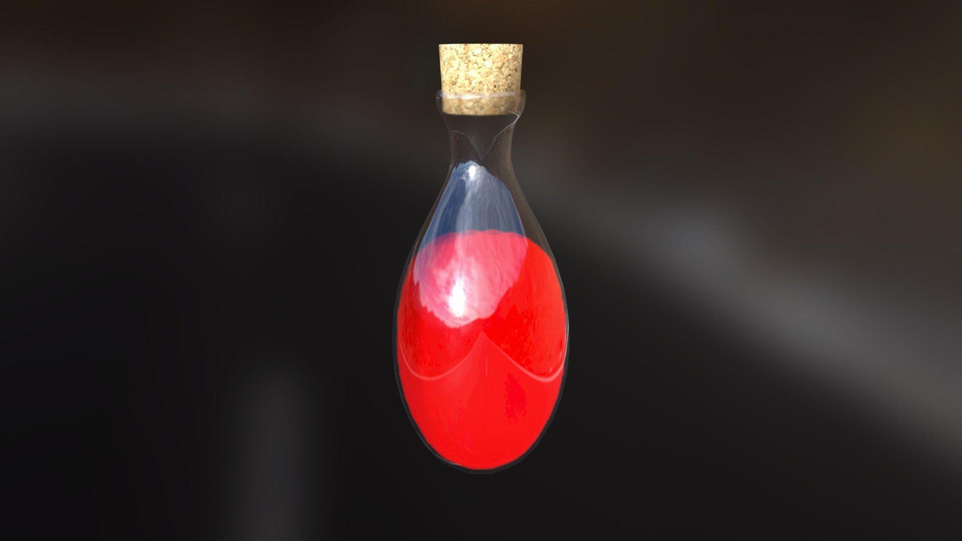 Health Potion - 3D model by Marya_Clare [c863024] - Sketchfab