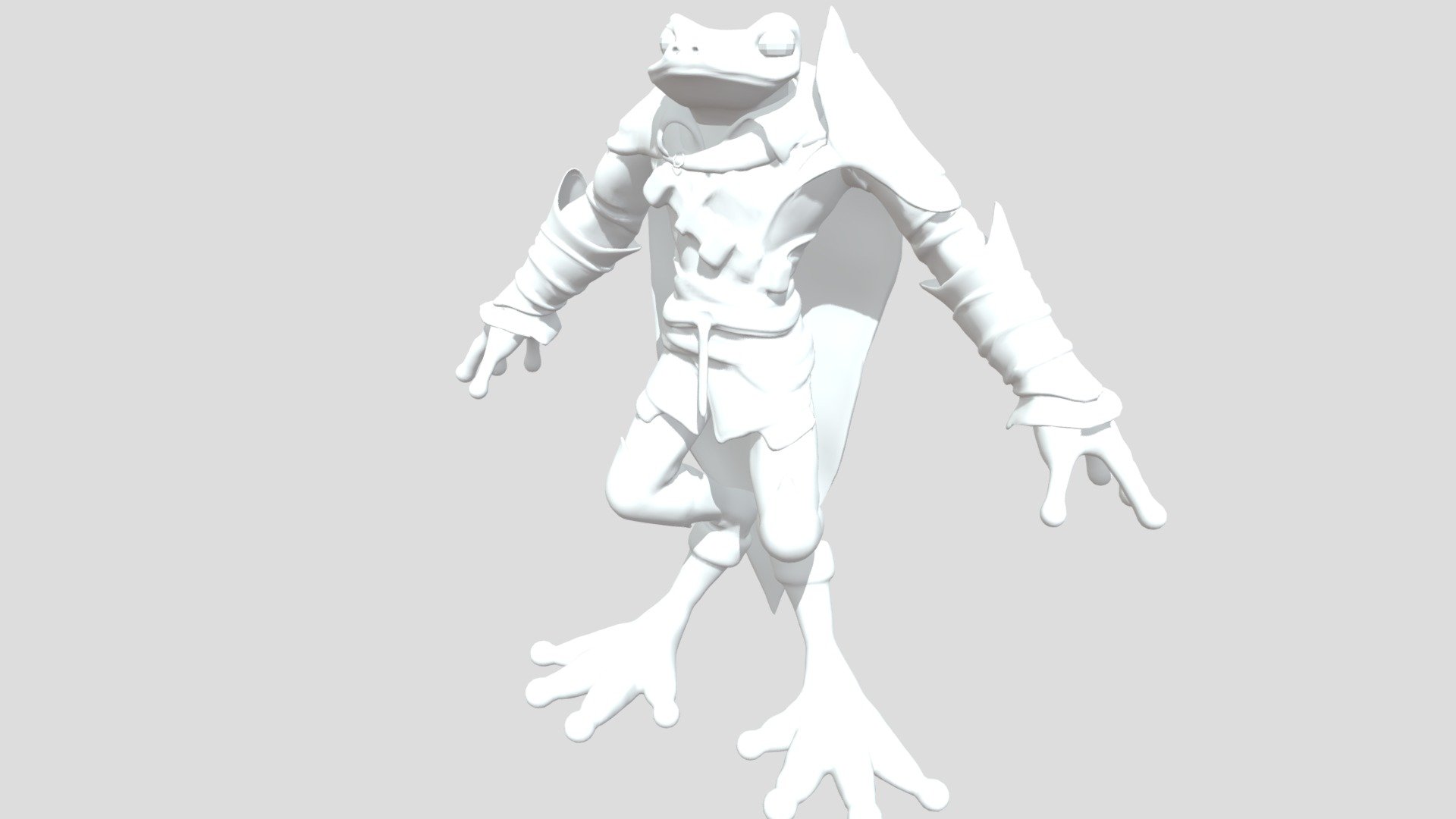 Arthur Webfoot - 3D Sculpt WIP - 3D model by cvillagran.3d [c863efd ...