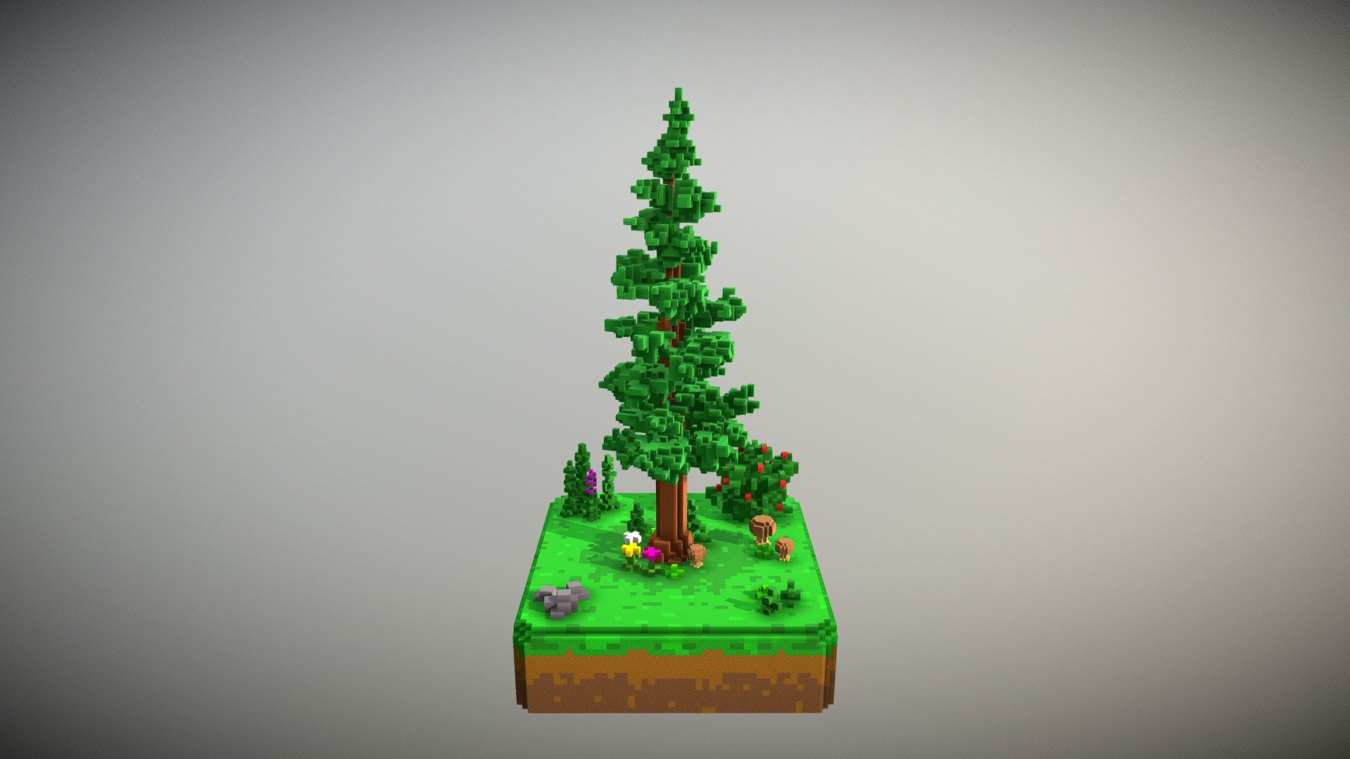 Tree - 3D model by Cansu Deniz Ozben (@cansudeniz) [c863f9a] - Sketchfab