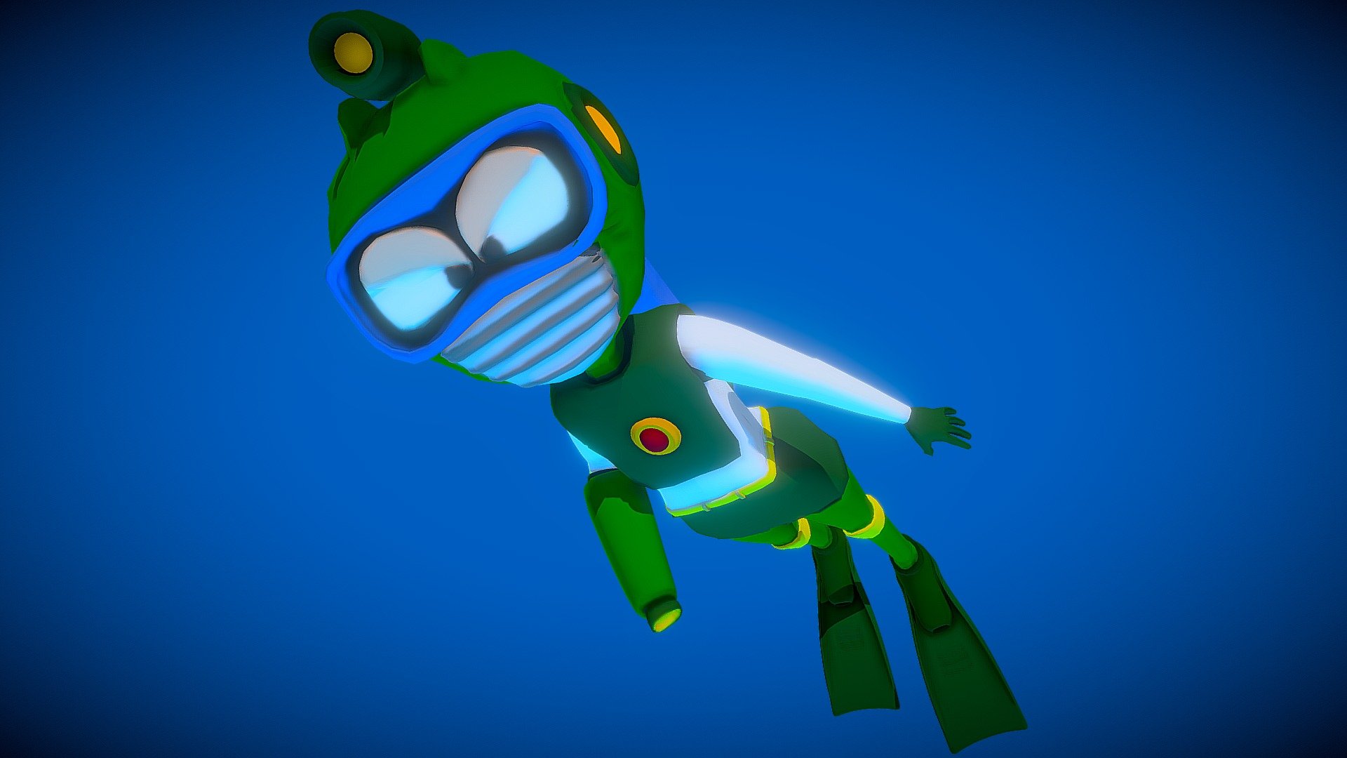 Bubbleman - 3D model by Paola Antunes (@paola_antunes) [c864148 ...