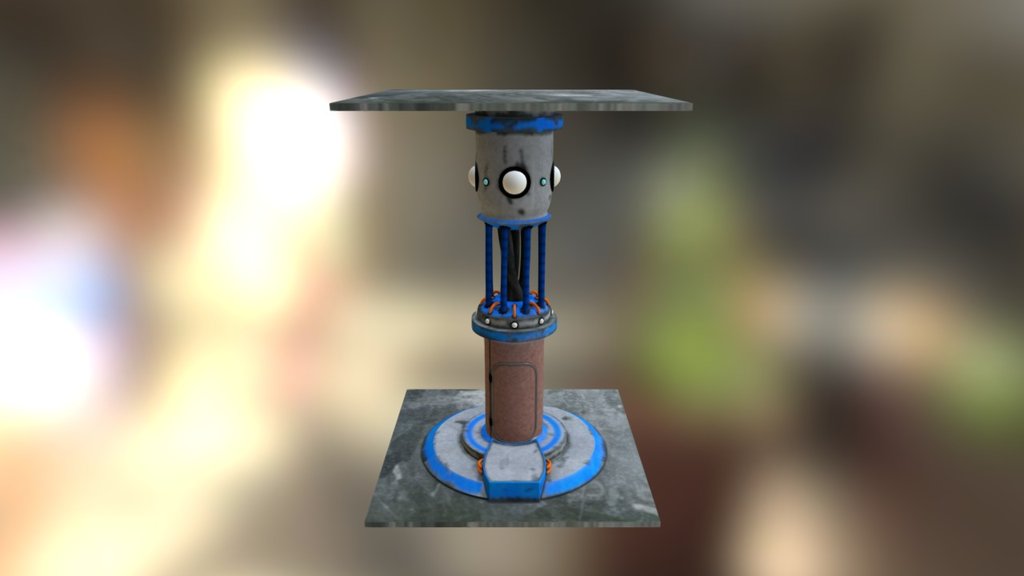 Old Cloning tank - 3D model by blood-magic [c8646e5] - Sketchfab