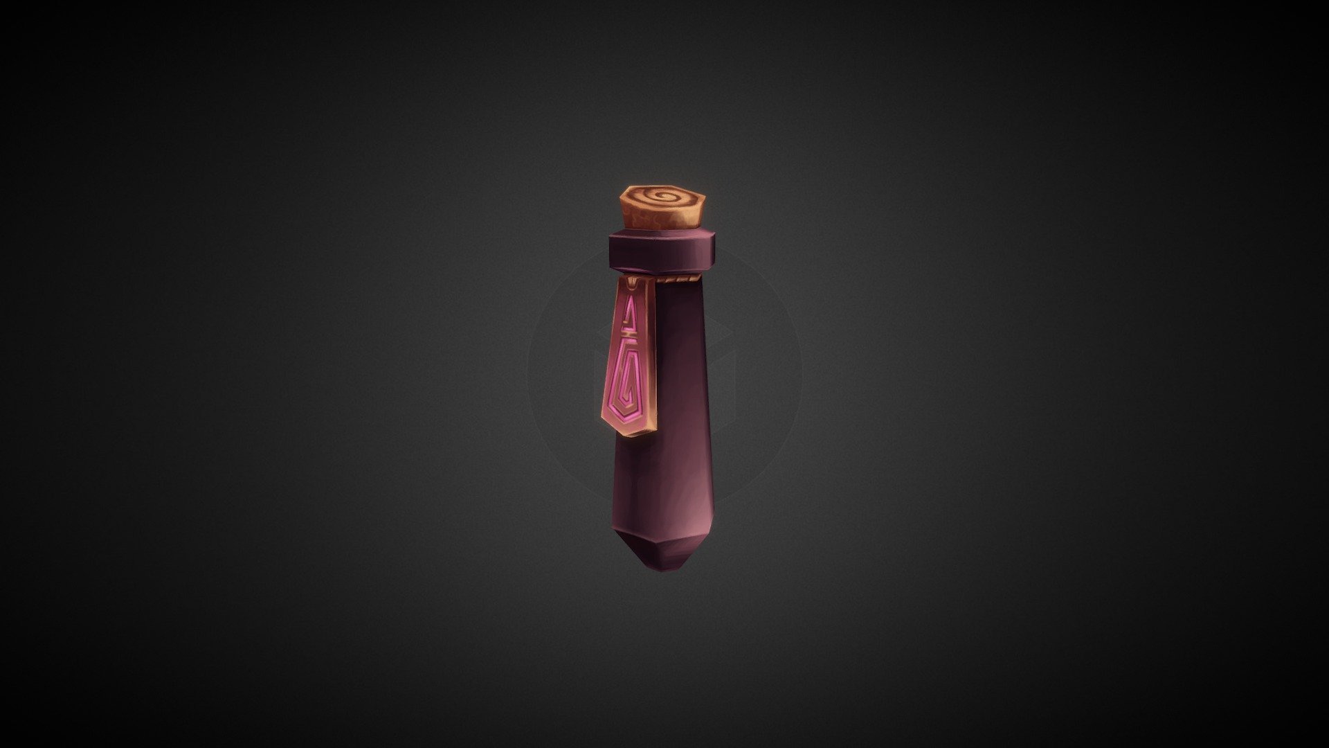 Poison bottle - 3D model by Offy (@axe163) [c865db6] - Sketchfab