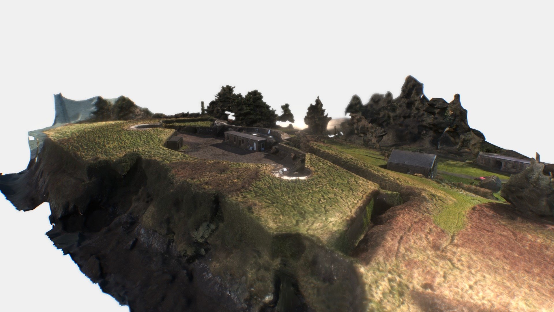 Inch Fort, Inch Island, Donegal, Ireland - 3D model by bigmeaningsmall ...