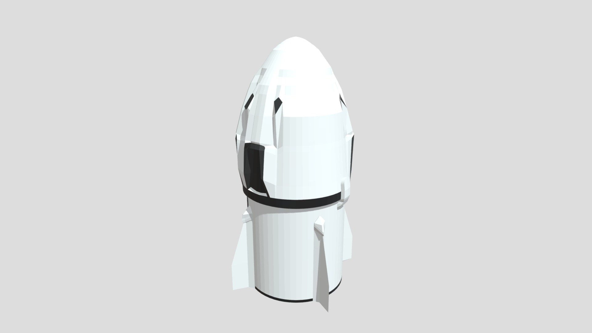 SpaceX Crew Dragon - 3D model by andreslachta [c86954e] - Sketchfab