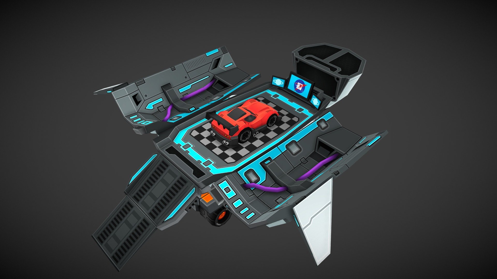 Shuttle - 3D model by GATS [c869fd2] - Sketchfab