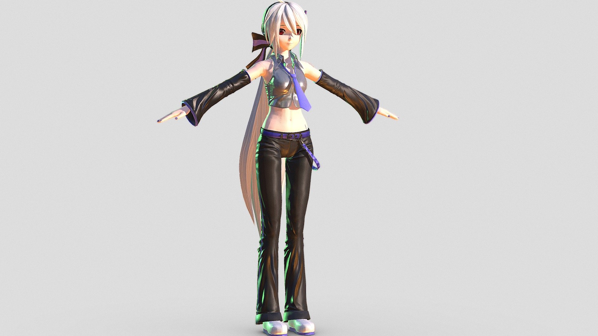 Yowane Haku - Download Free 3D model by 雨宮レン (@oscar3dmodel) [c86b19e] - Sketchfab