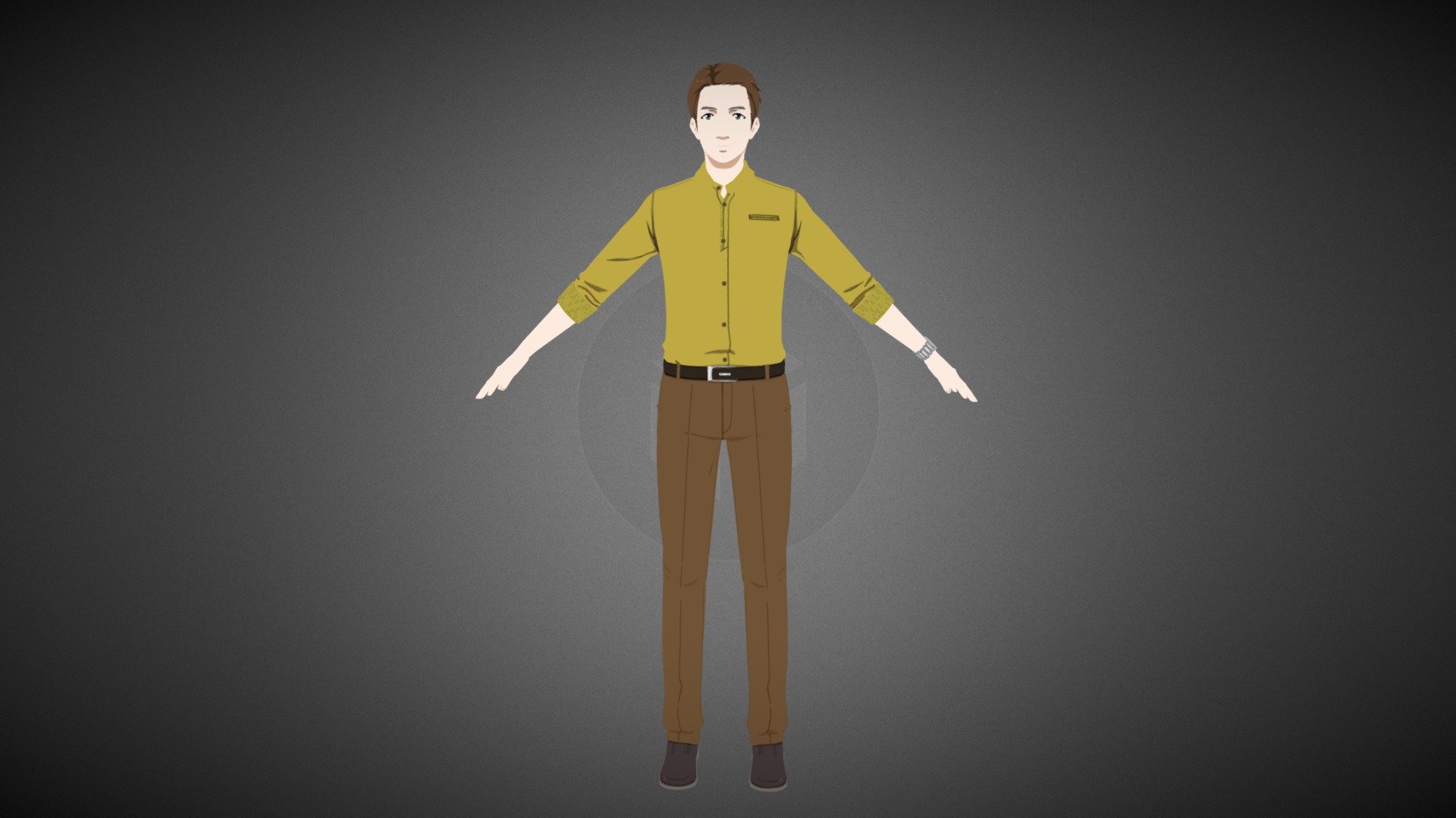 man people teacher - Buy Royalty Free 3D model by tingting_er [c86c4cd] - Sketchfab Store