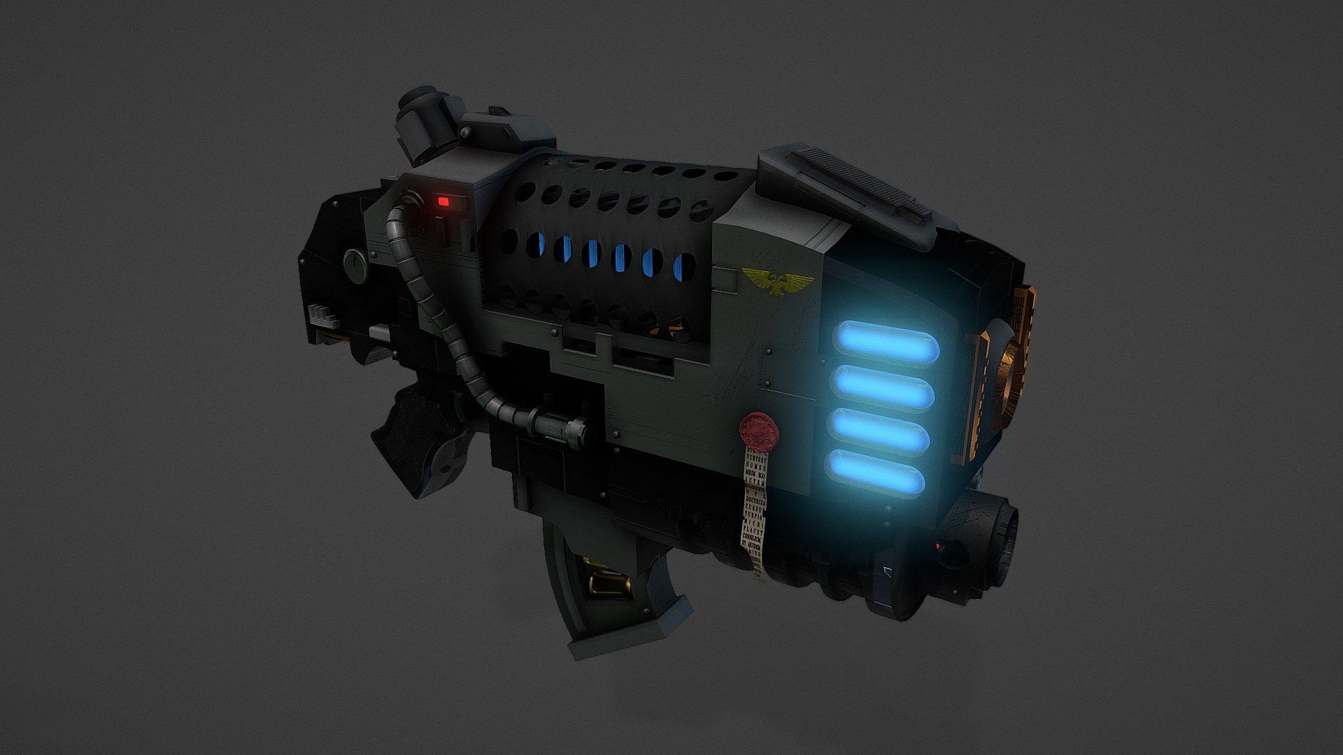 Combi bolter - Download Free 3D model by Alloyzy [c86d86d] - Sketchfab