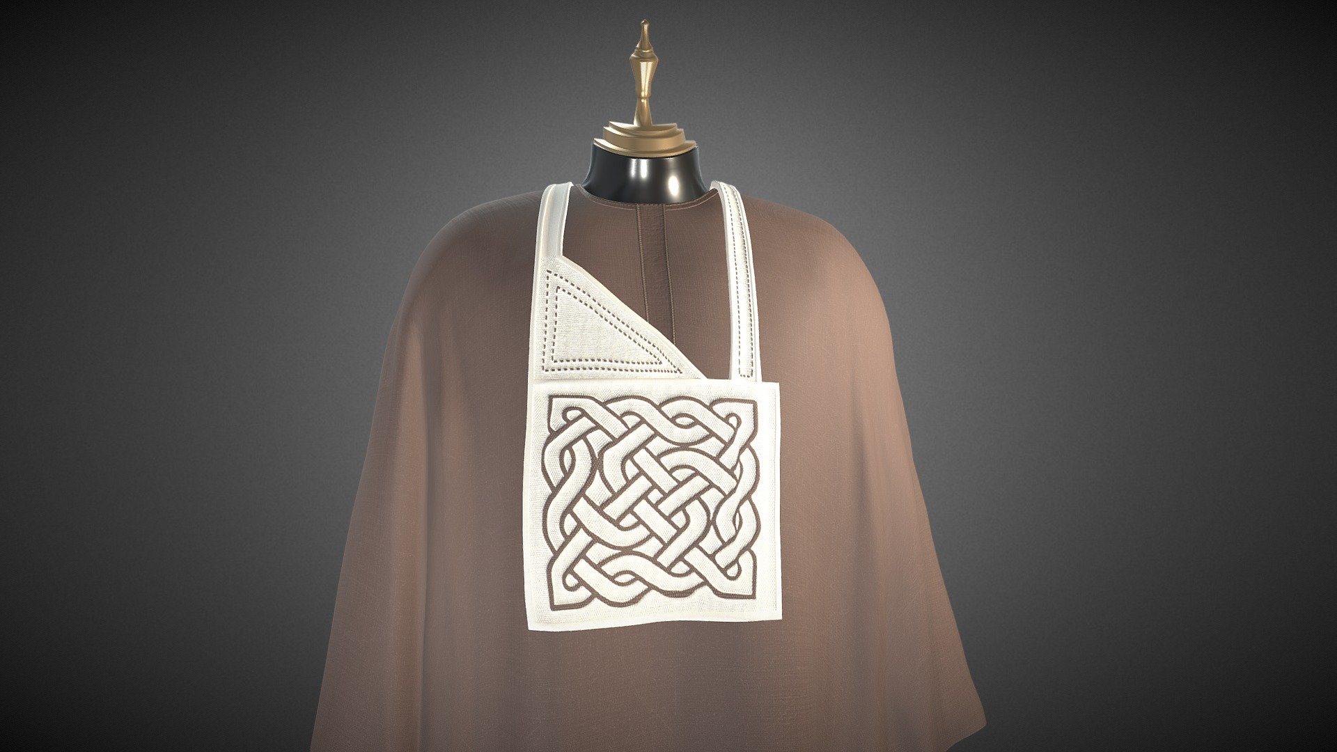 Agbada cloth Model - Download Free 3D model by Prostudios [c86e128 ...