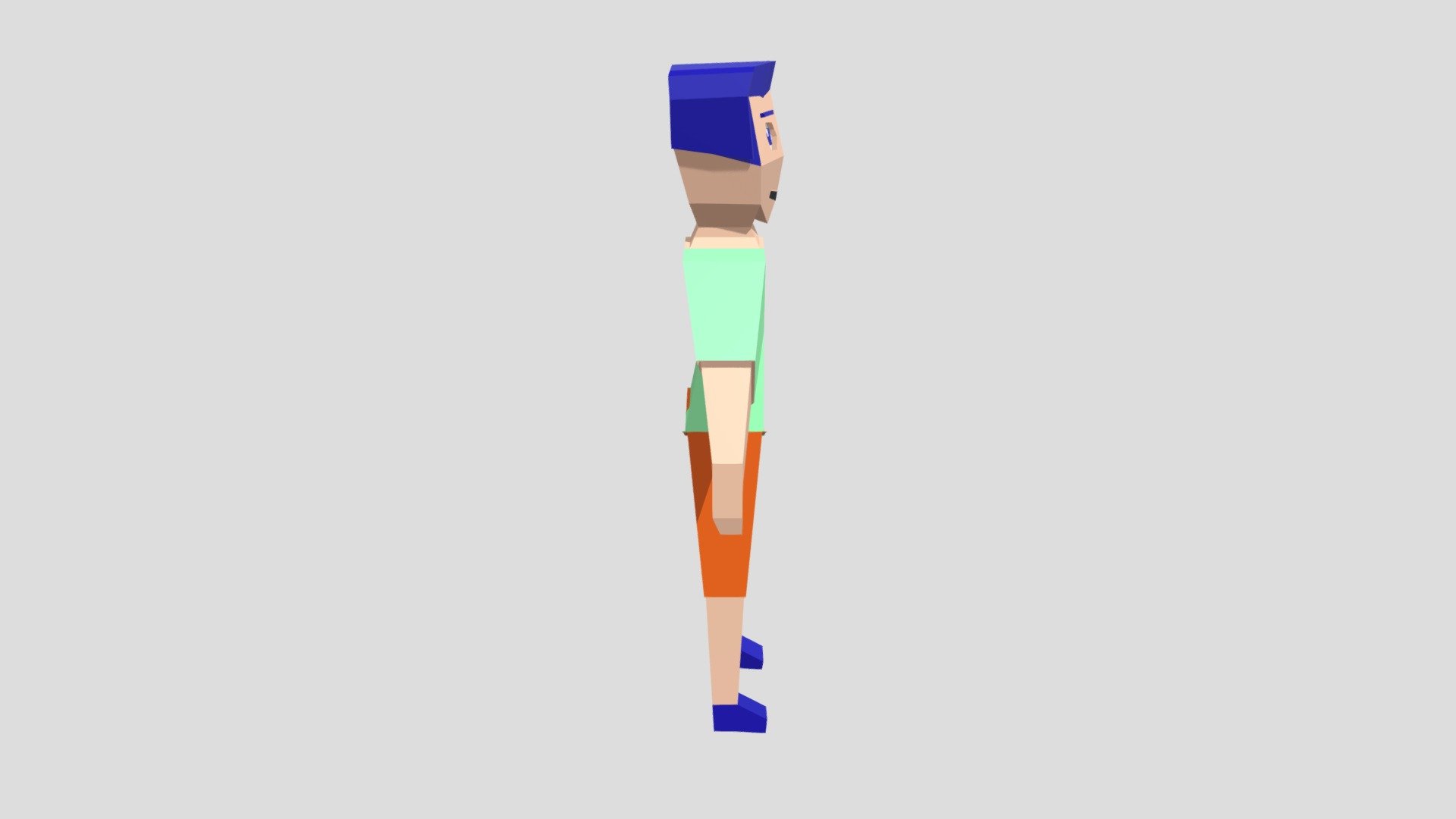 My Low Poly Dude[do Not Subdivide] - Download Free 3D model by ...