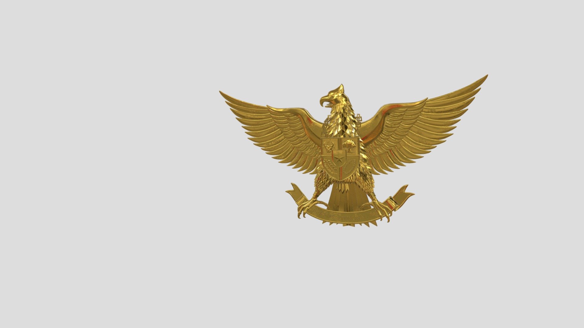 garuda PKN - Download Free 3D model by fadli.firdaus7 [c872d38] - Sketchfab