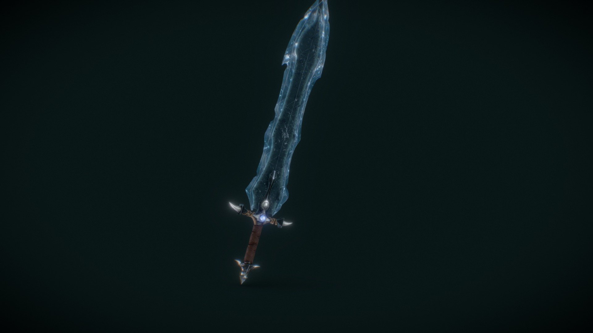 Frost Sword - 3D model by Allan Felipe (@Allanfeh) [c872fdd] - Sketchfab