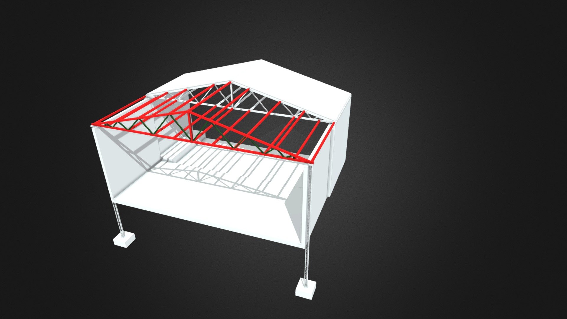 203. METAL STRUCTURE - 3D model by Ioannis Makariou ...