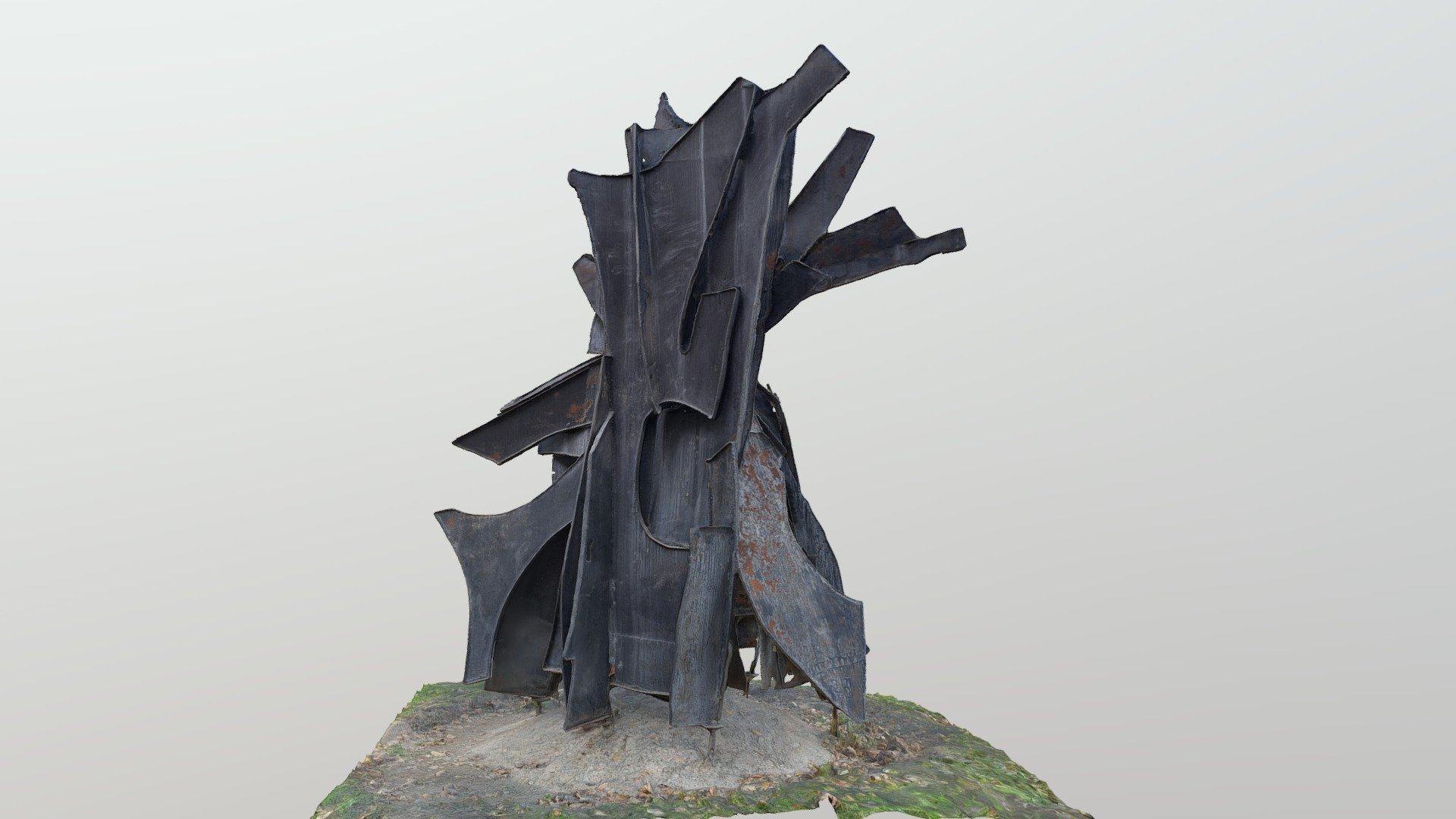 Metal Sculpture - 3D model by mabioca [c873d88] - Sketchfab