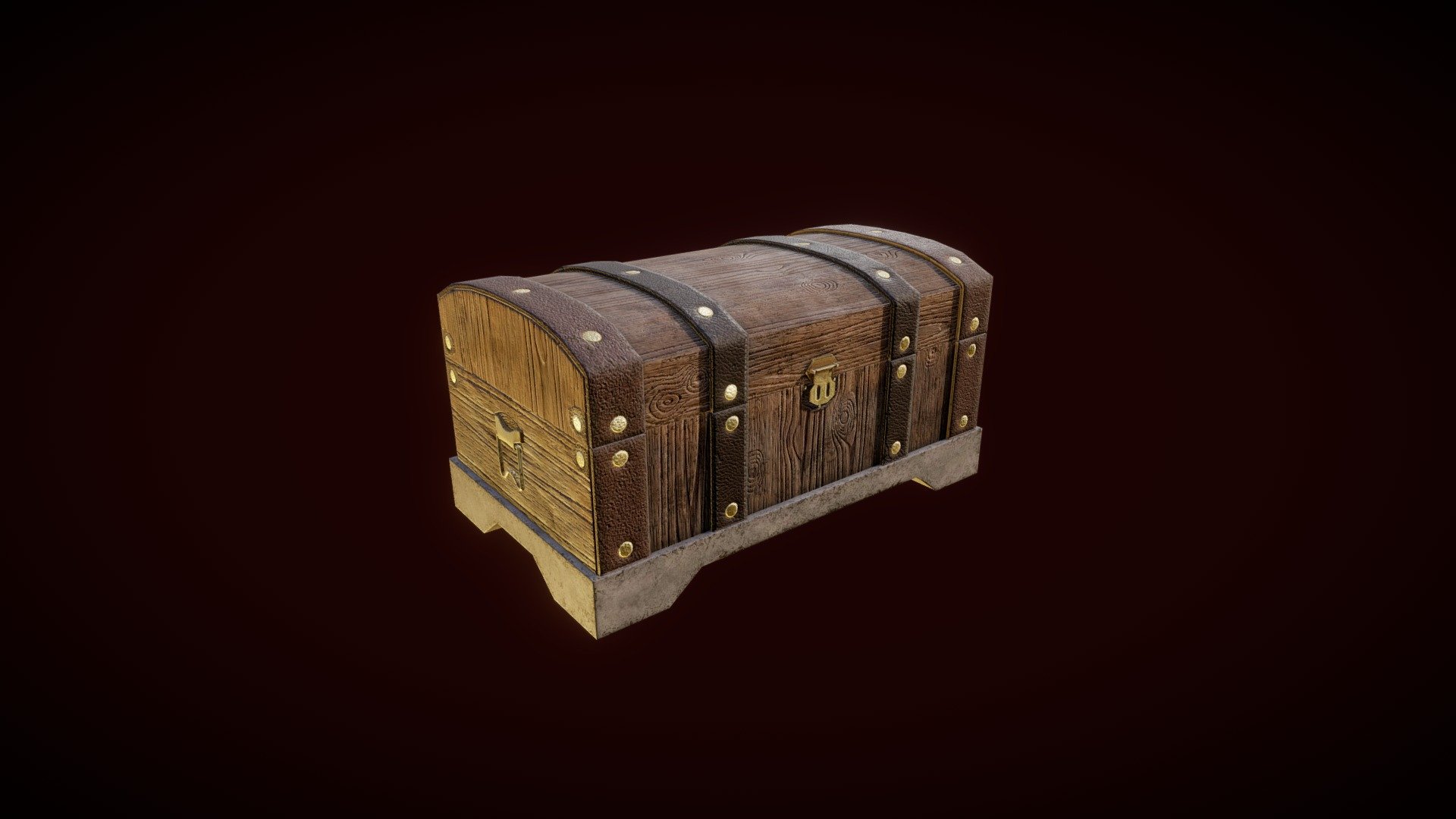 Animated Treasure Chest - 3D model by alextalaba [c874a82] - Sketchfab