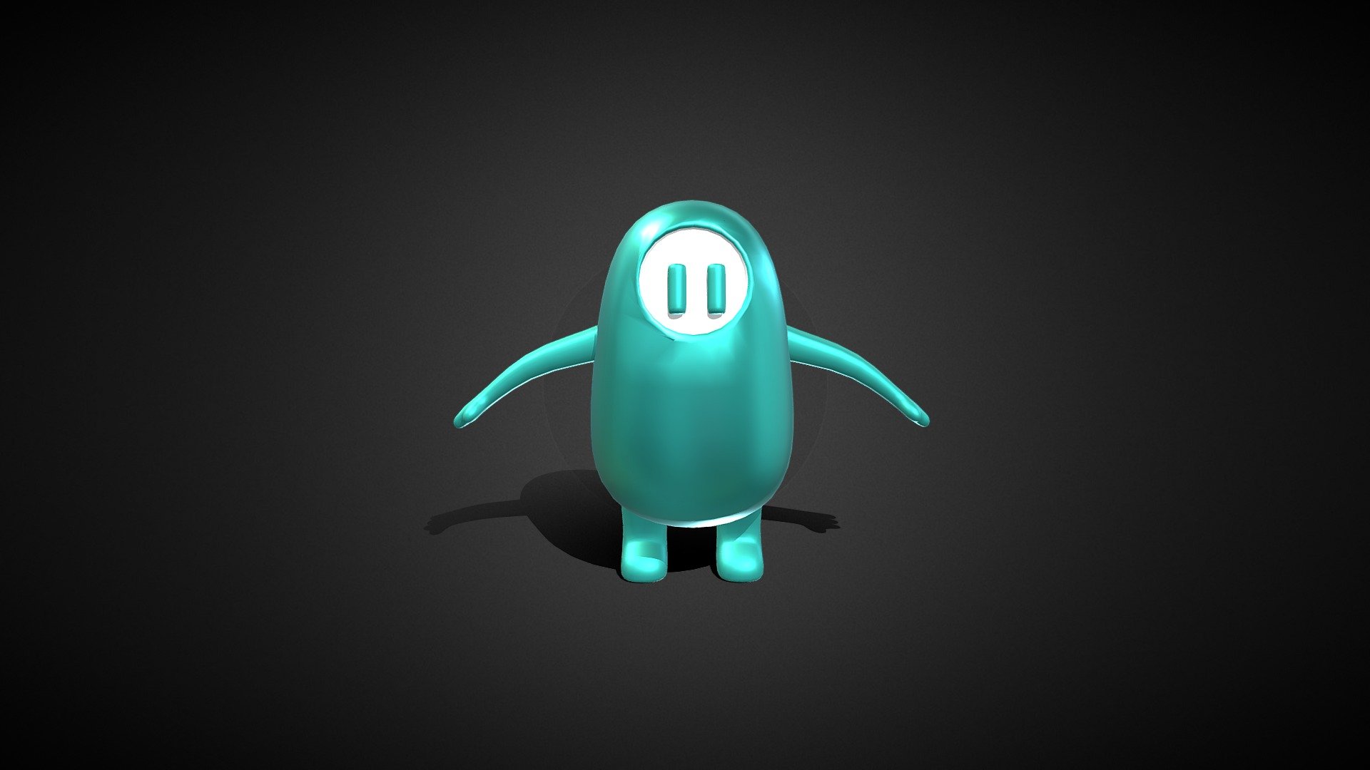 Fall Guys Character - Download Free 3D model by PatelDev [c874c08 ...