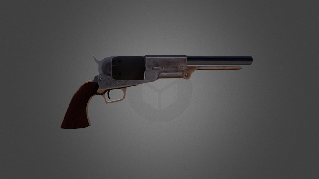 Colt Walker - 3D model by mr-meta (@ryanwilson) [c875334] - Sketchfab