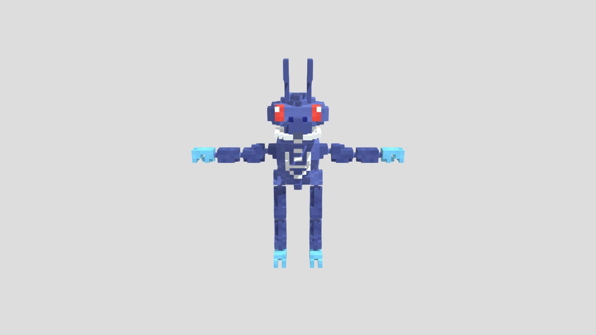 VoxAntz 001 T-Pose - 3D model by Md96 [c876a88] - Sketchfab