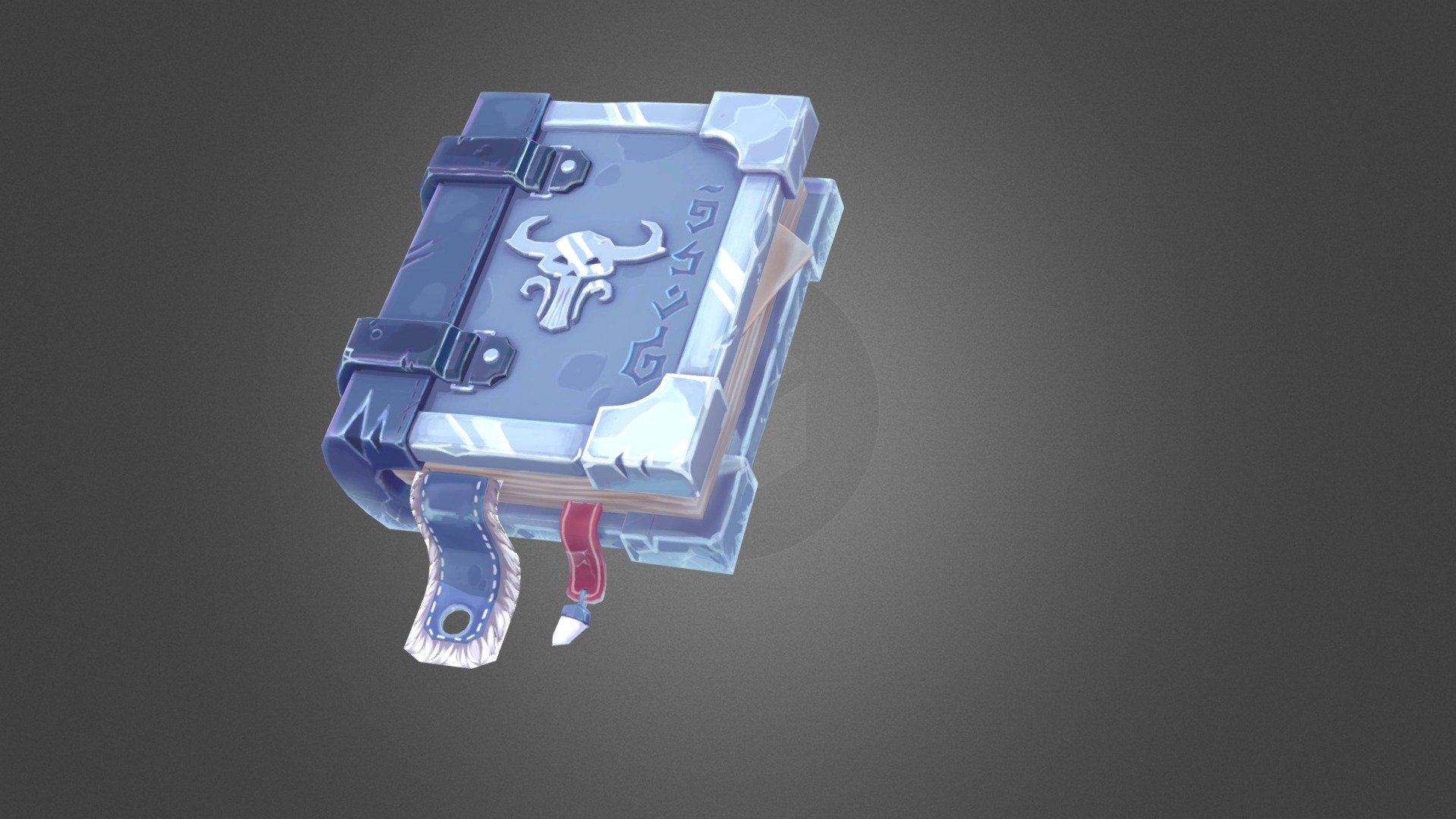 Yeti Mage's Spell Book - 3D model by sa.ahbucksey [c877b2a] - Sketchfab
