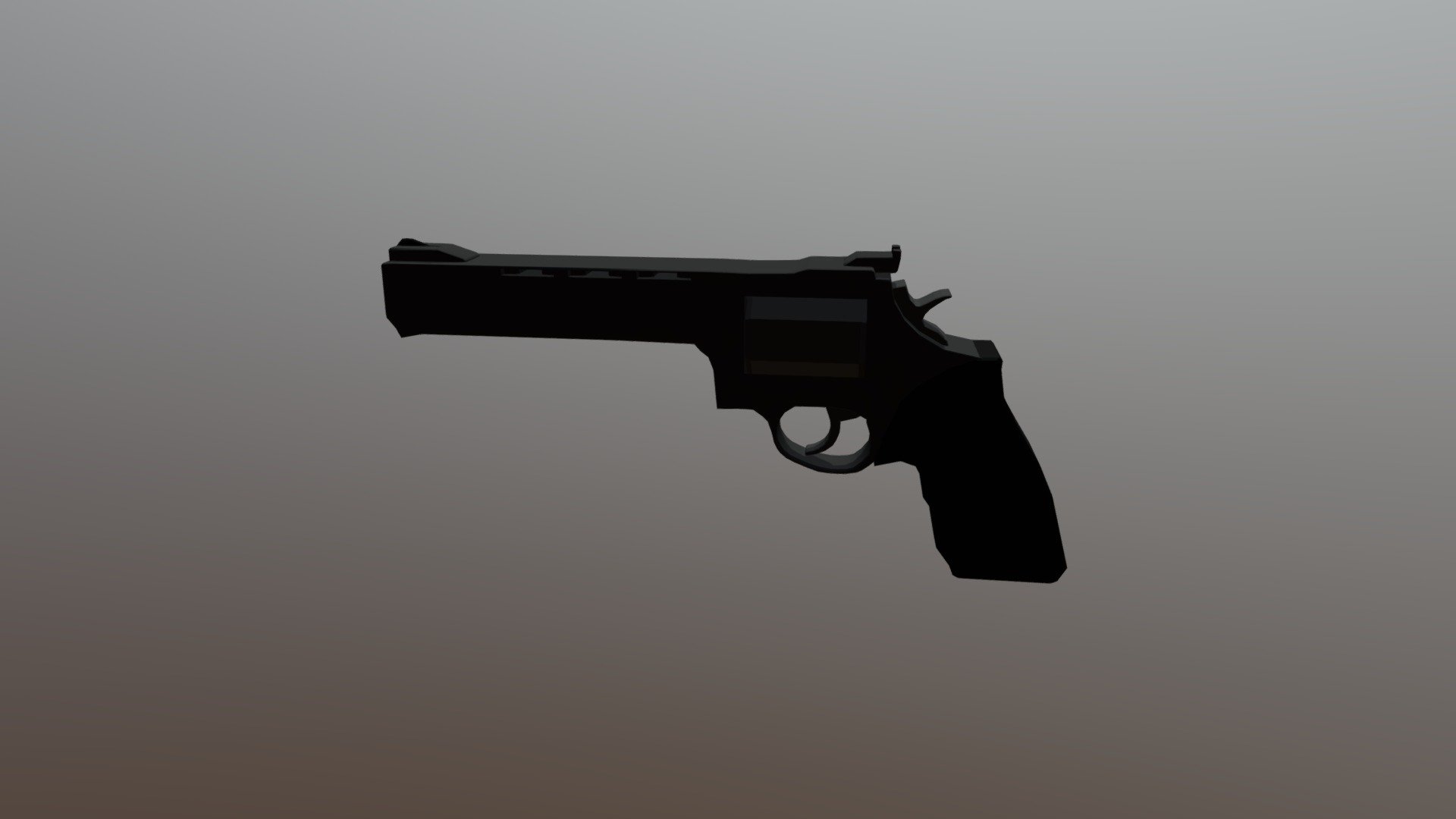 LowPoly Magnum Cal. 44 | After the Light - 3D model by Mr.Fantasma ...