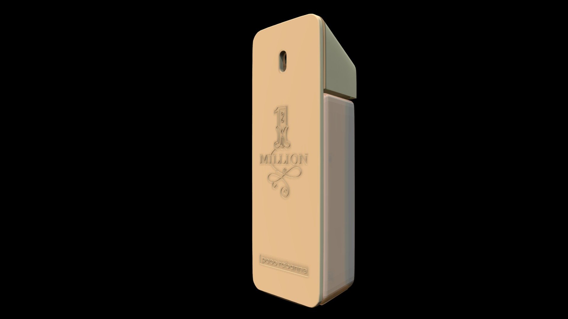 1 Million Paco Rabanne - Buy Royalty Free 3D model by PURE GLASS ...