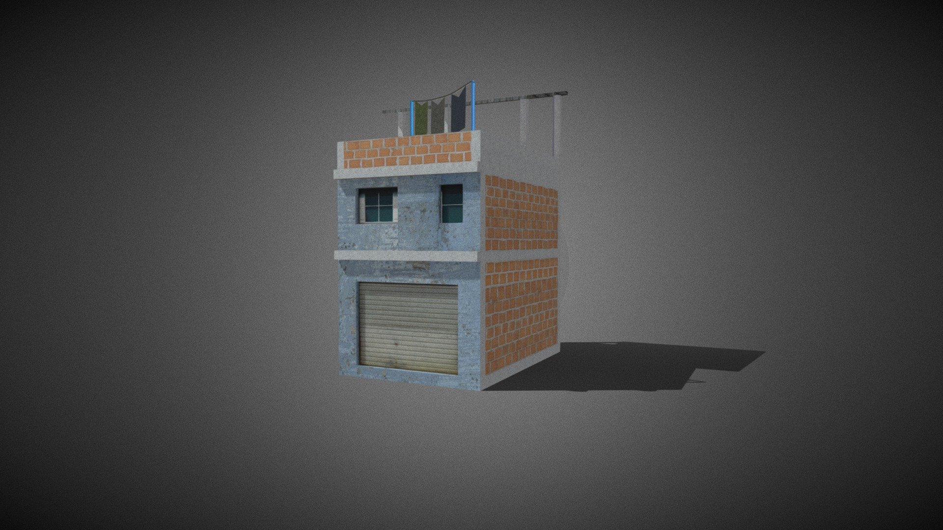 Favela brasileira 2 - Download Free 3D model by iagoArt3D (@iagoDev ...