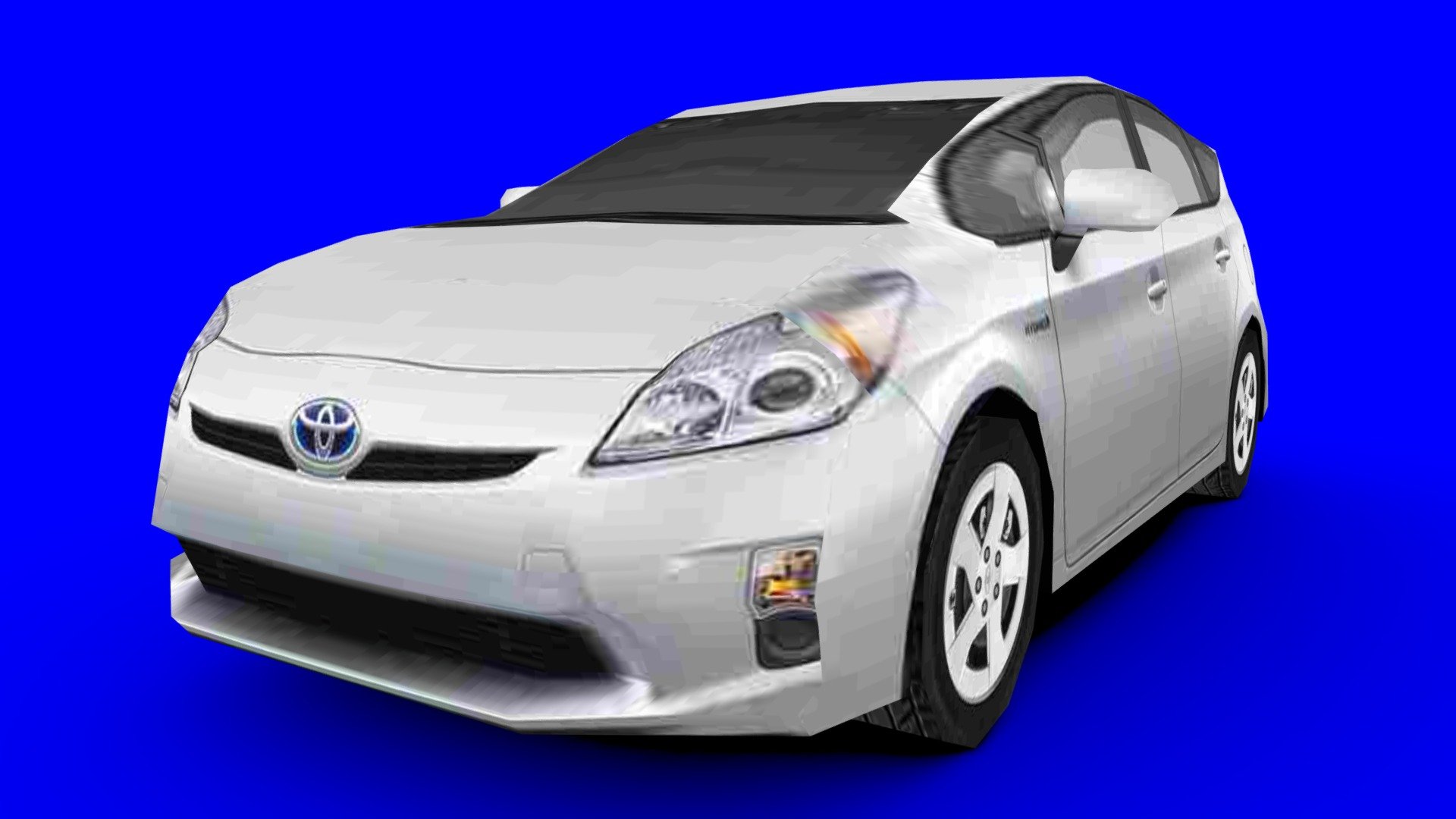 Ps1 Low-Poly 2011 Toyota Prius - Download Free 3D model by LolAndPop ...