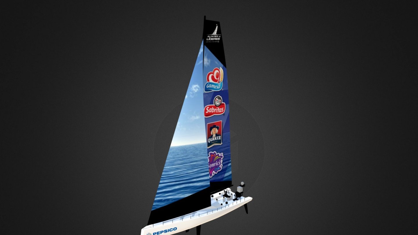 PEPSI VOLVO BOAT - 3D model by Joaquín González (@trygonez) [c87ab7b ...