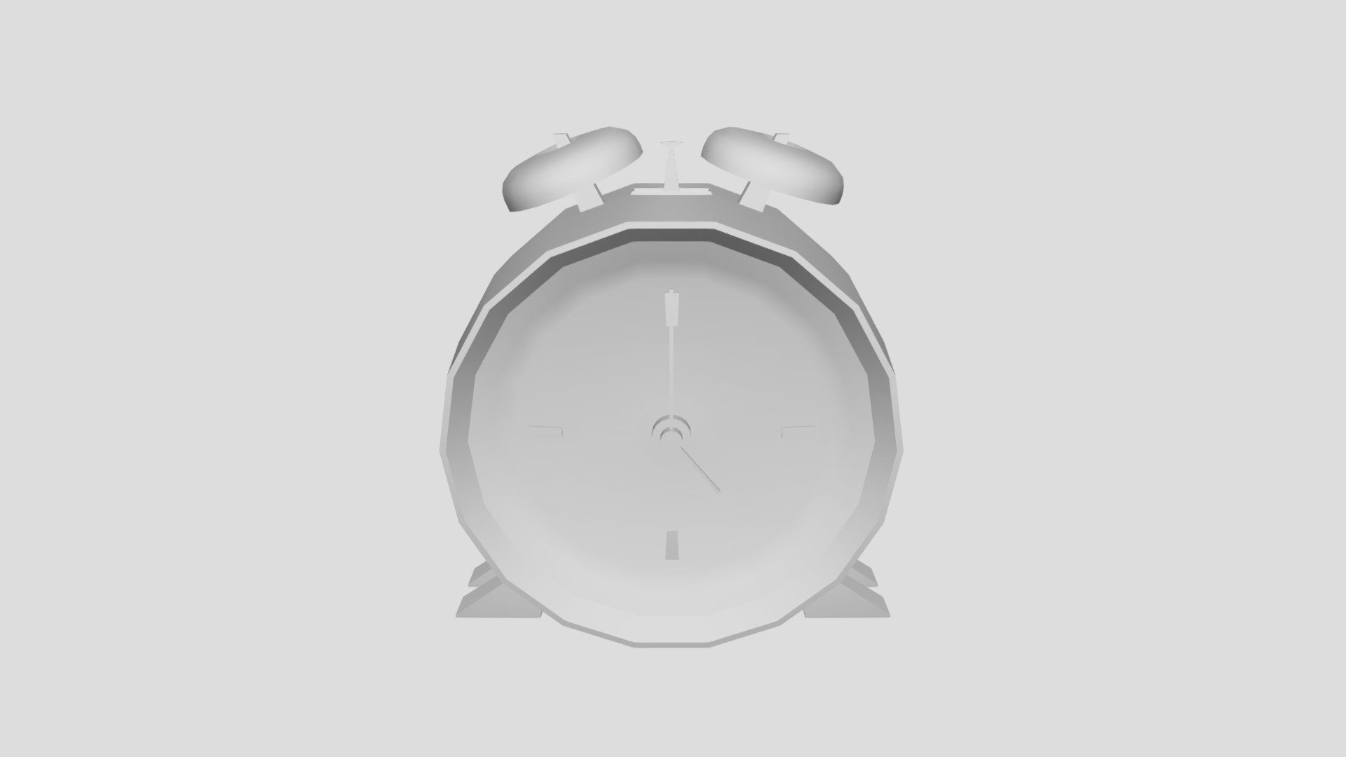 Alarm Clock - 3D model by s4101893 [c87c79f] - Sketchfab