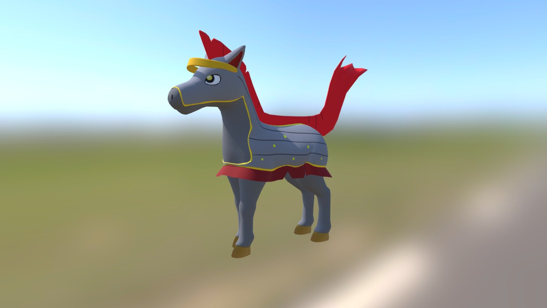 Horsempire - Fakemon - 3D model by Refref1990 [c87e2f3] - Sketchfab