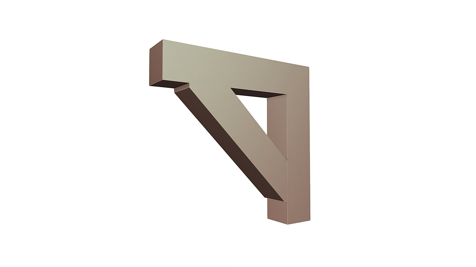 Wood Bracket 18T1 - 3D model by TimberBuild [c87e914] - Sketchfab