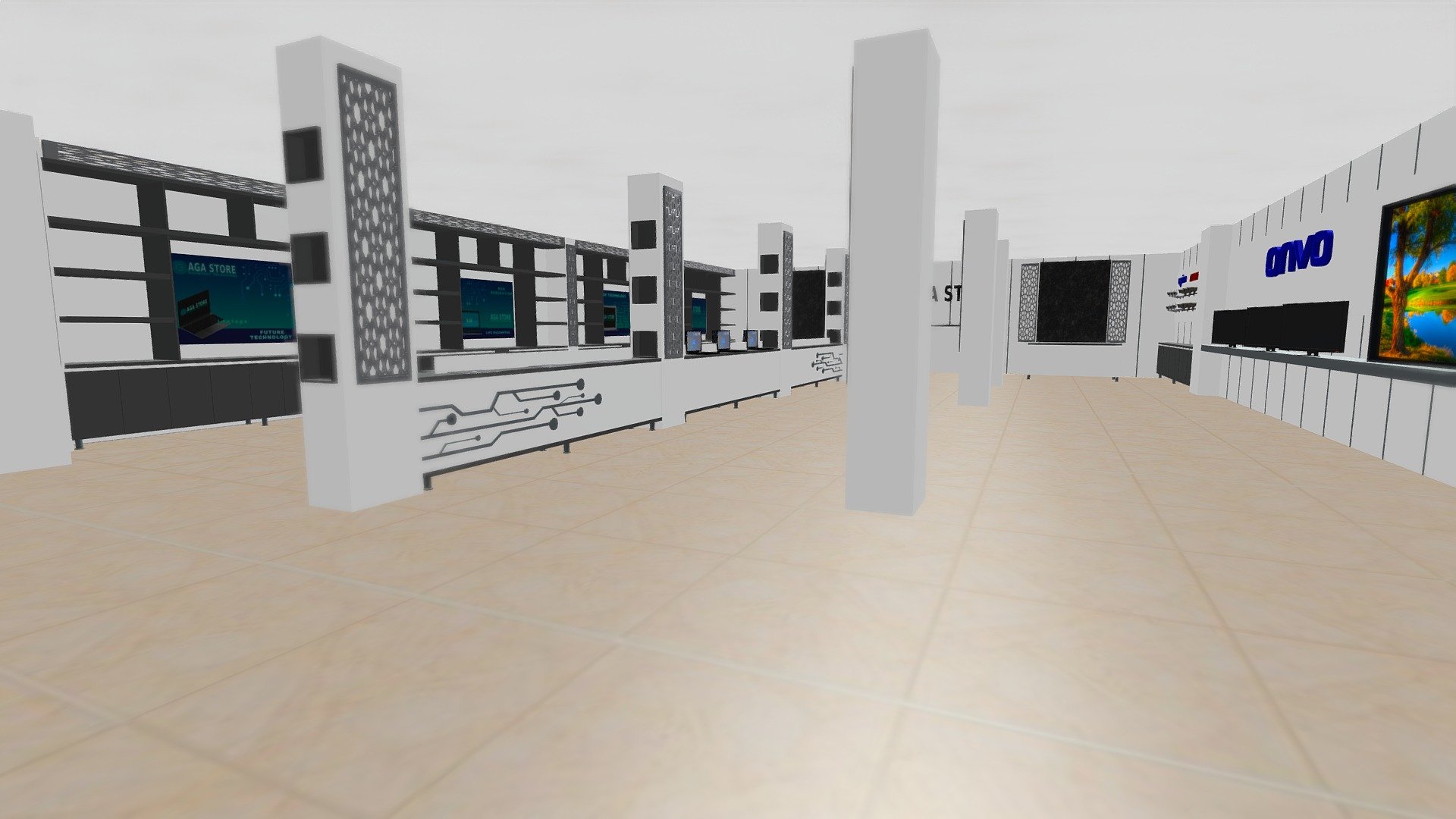 Special technology Store - 3D model by saqrsy [c87fa47] - Sketchfab
