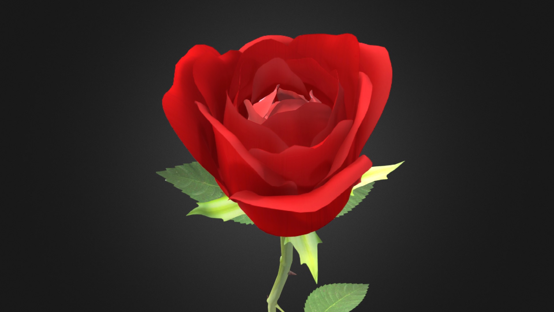 Rose - 3D model by llllline [c88081f] - Sketchfab