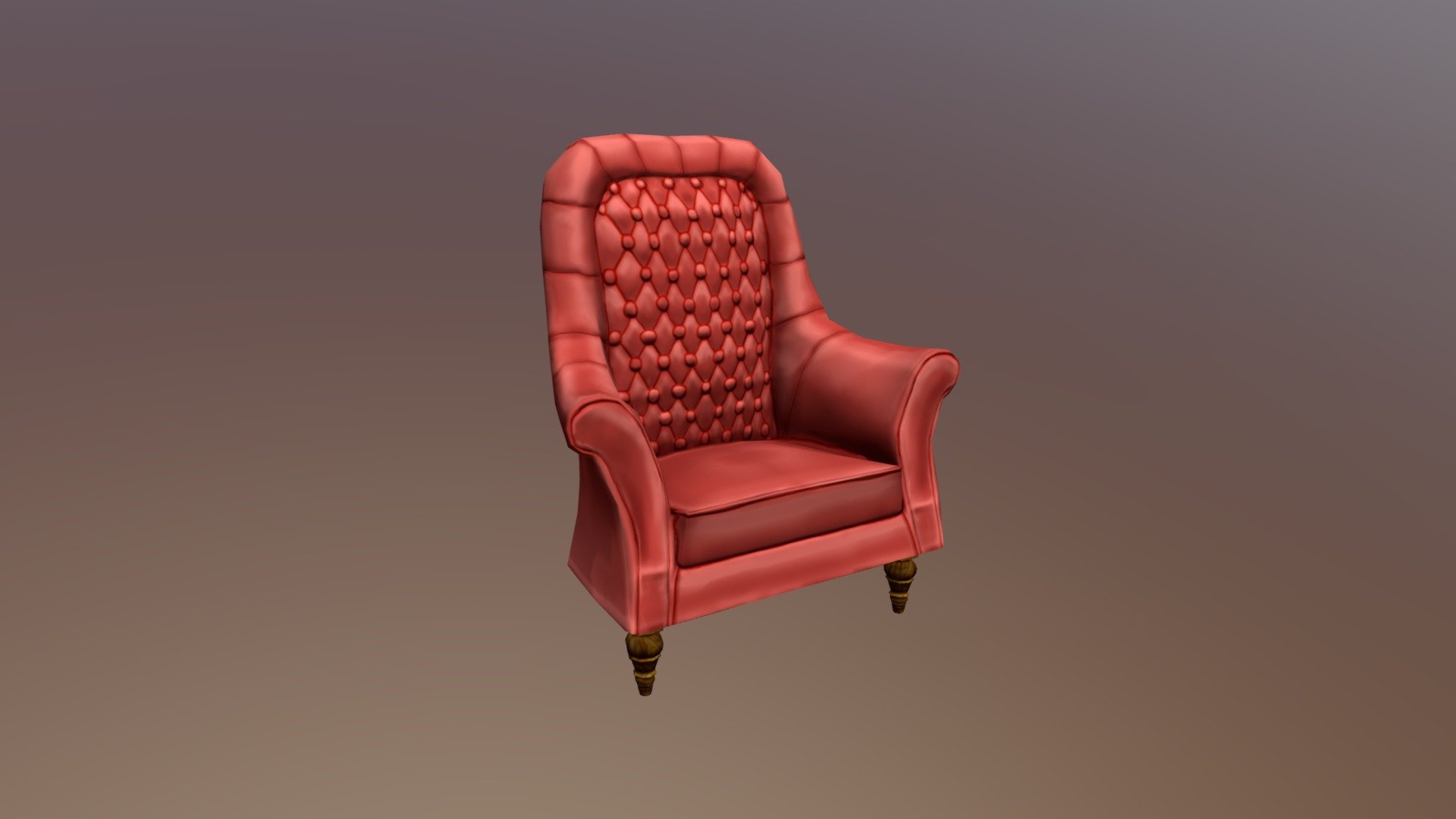 Antique Stylized Chair - 3D model by Virgilio Lasaga (@virgiliolasaga ...